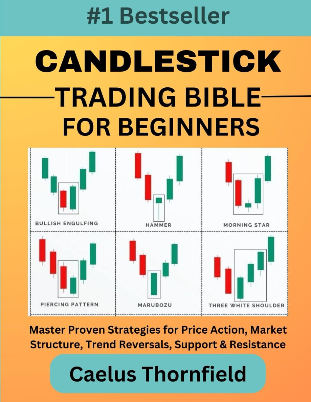 CANDLESTICK TRADING BIBLE FOR BEGINNERS: Master Proven Strategies for Price Action, Market ...