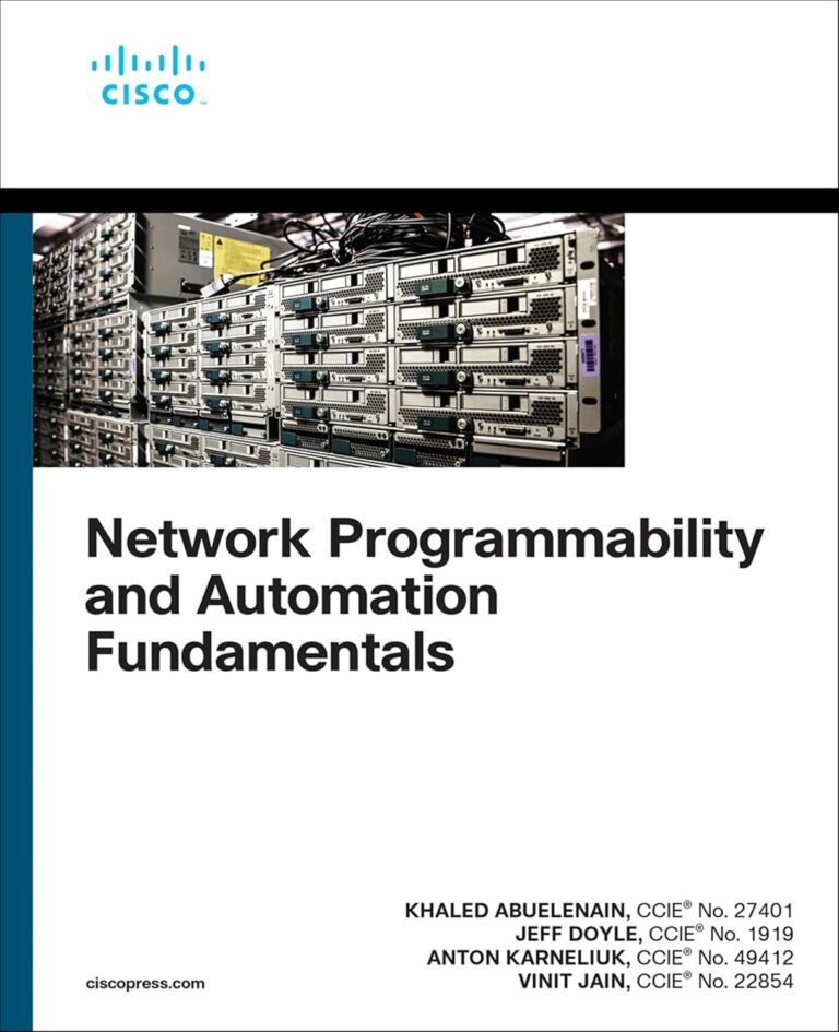 Network Programmability and Automation Fundamentals (Networking ...